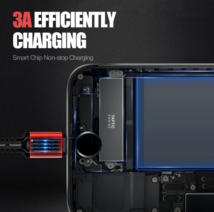 Ldnio Universal 3 In 1 Wire Charging Cable Nylon Usb To Light Ning ...