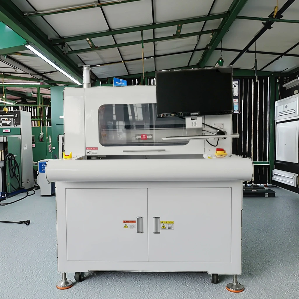 320*350mm Dual-Mode Laser Saw PCB Cutting Machine FR-4 Aluminum Stencil ...