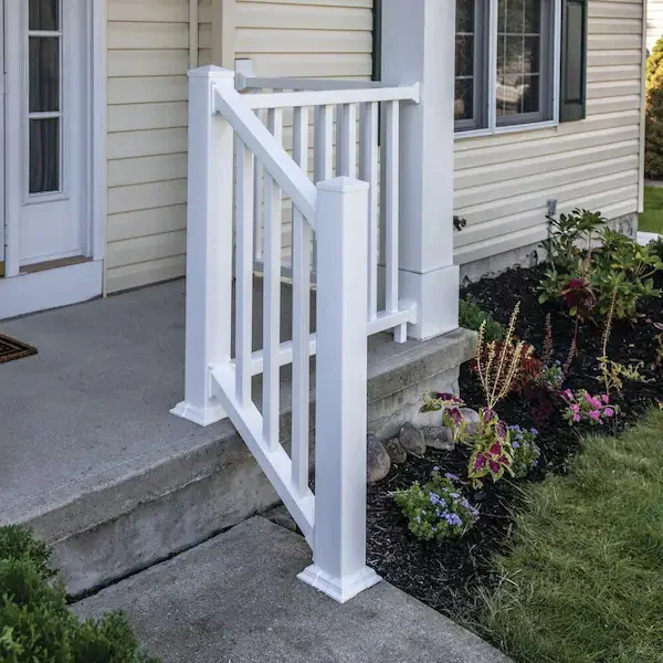 Deck Stair Railing,Exterior Pvc Handrail - Buy Pvc Modern Handrail,Pvc ...