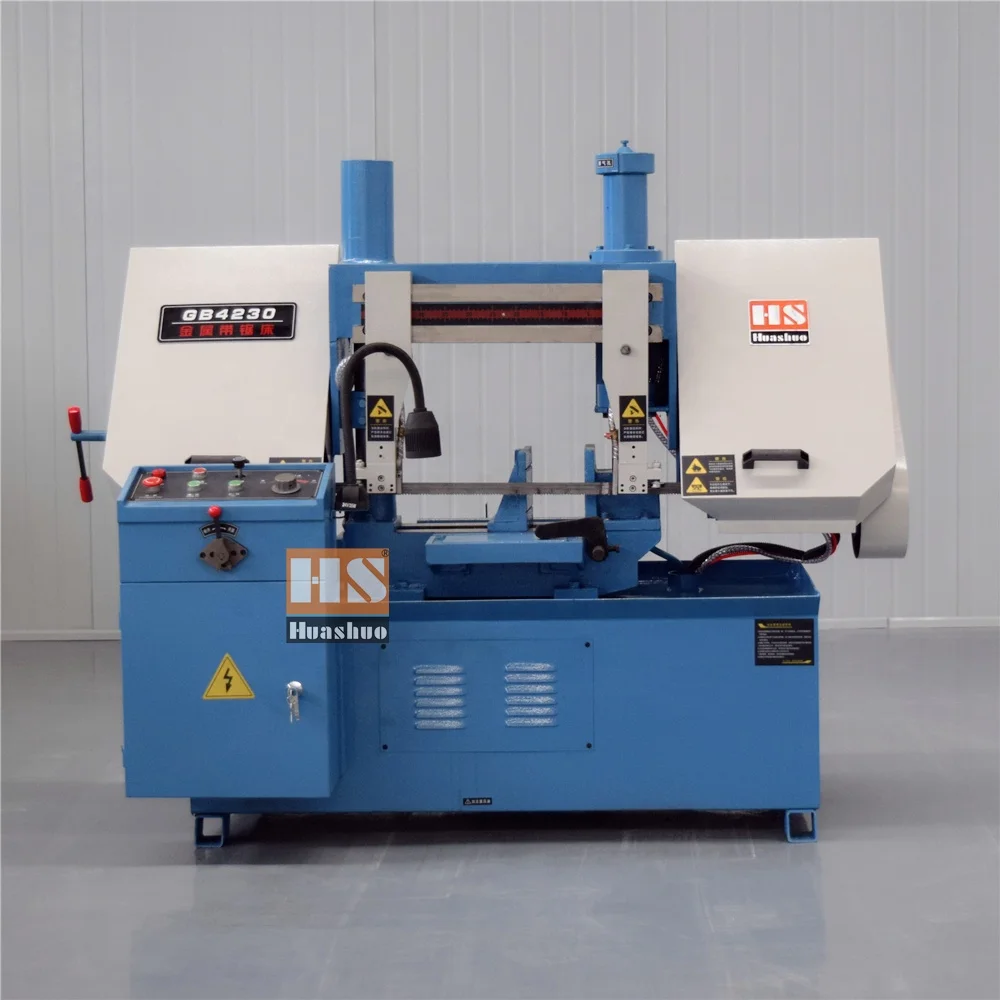 Gb4230 Automatic Band Saw Machines Metal Steel Cnc Band Saw Cutting ...