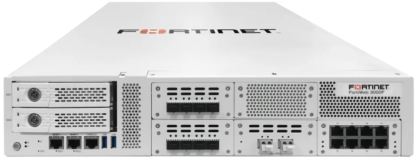 Fortinet WAF Firewall Fortiweb-3000f - 10 Gbps Security