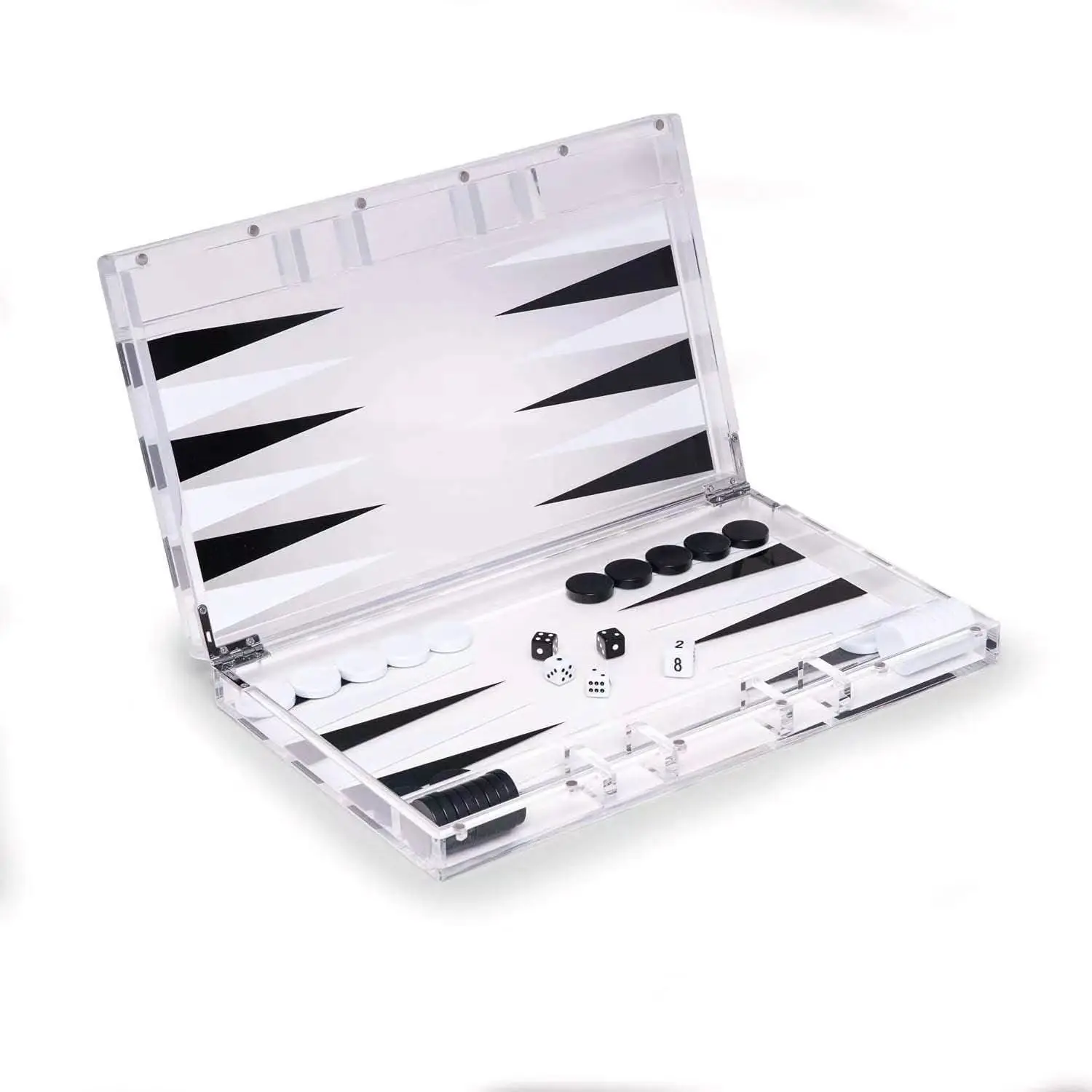 New Acrylic Backgammon Set - Buy Checkers acrylic Chess backgammon Set ...