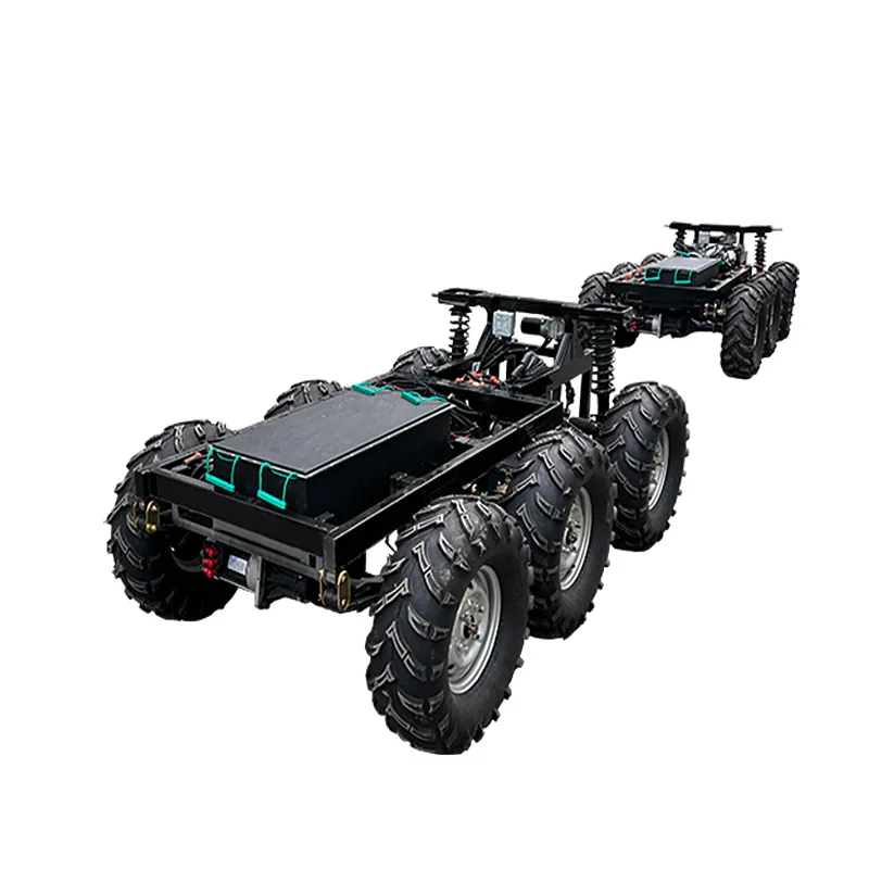 CAN Protocol Remote Control Self-Driving 6 Wheels Drive Electric Cargo ...