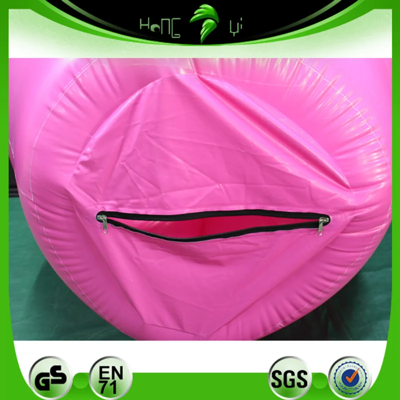 Custom Inflatable Shiny Pink Cylinder Bondage Tube - High Quality