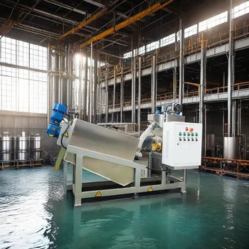 Screw Press Dewatering Sludge Machine Farm Restaurant Manufacturing ...