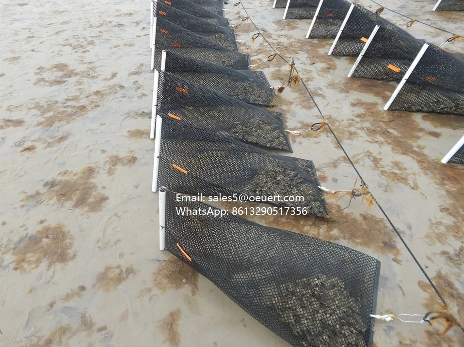 Hook Float HDPE Net Oyster Bag Mesh for Oyster Flat Net 50cm*100cm ...