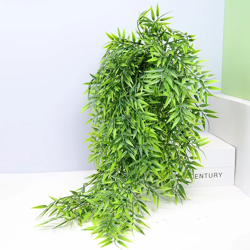 Artificial Bamboo Vine Hanging Wedding 82cm Fake Plant Faux Home Office ...