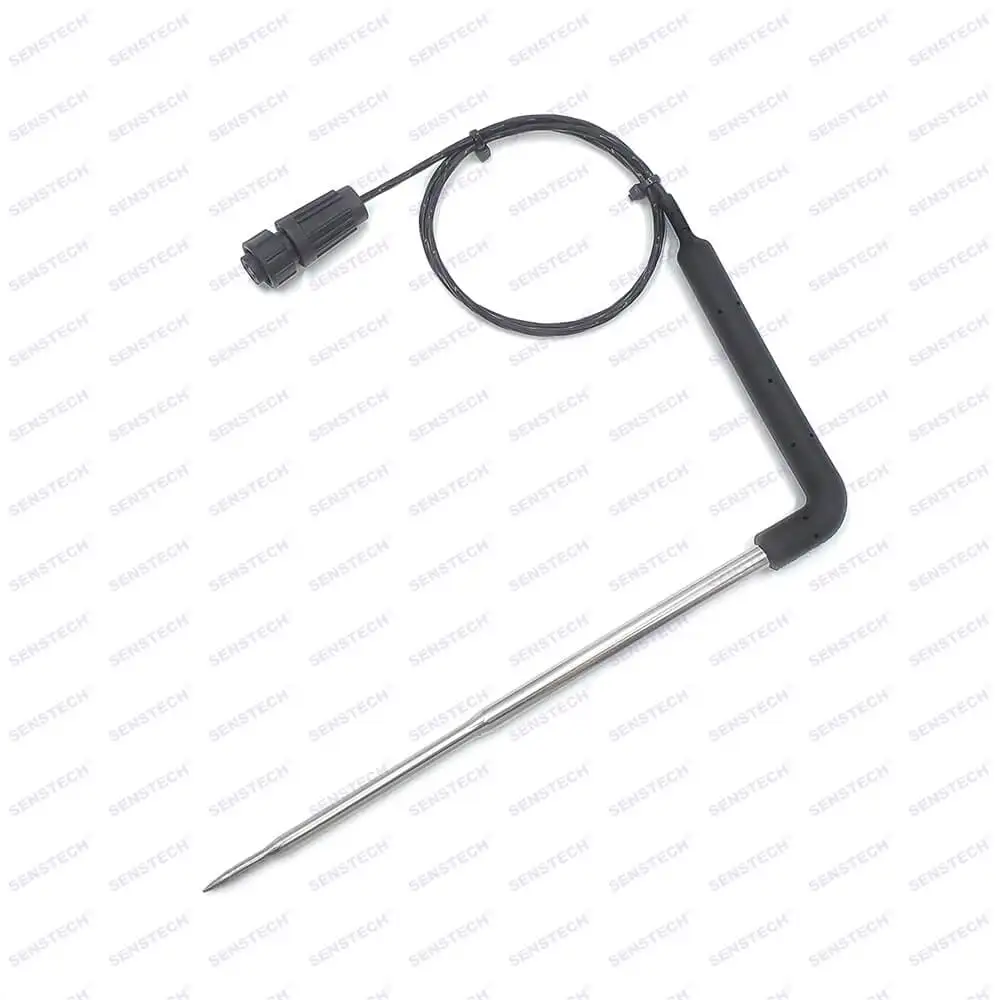 Stainless Steel Housing Bend Sharp Tip Probe With Tpe Handle Ntc ...