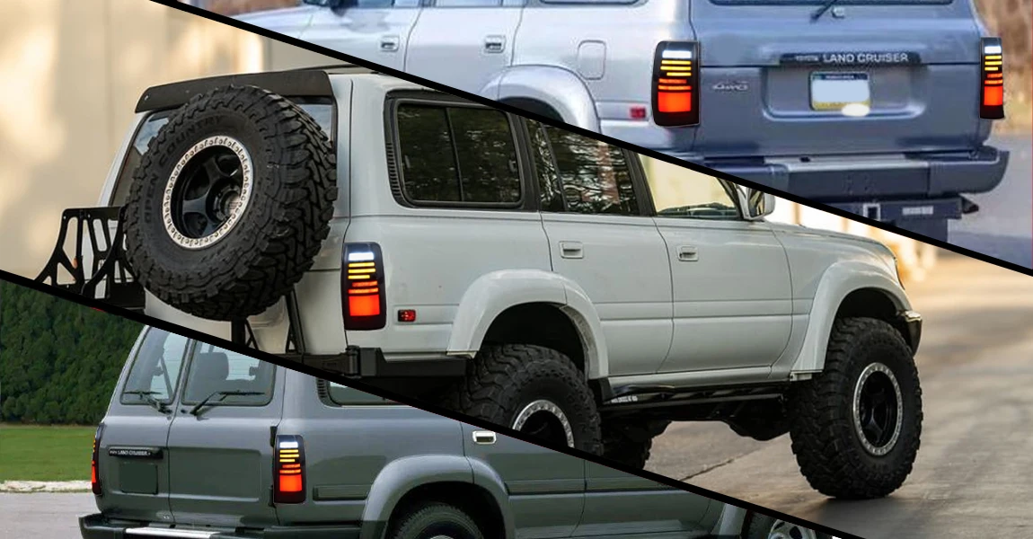 DK Motion for Toyota Land Cruiser 80 LC80 FJ80 FJ82 Pickup Led Tail ...