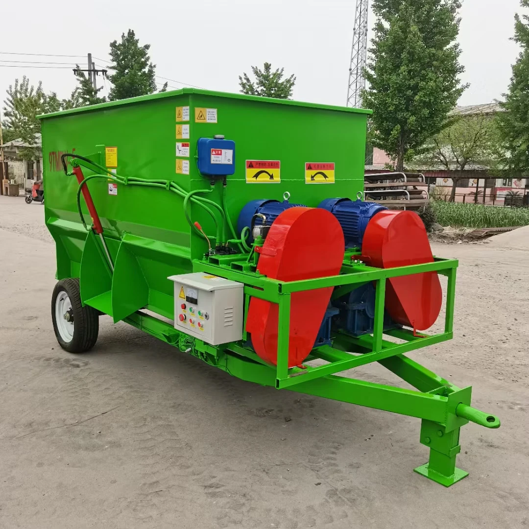 Dairy Farm Feed Processor Vertical Horizontal Tmr Feed Mixer Tmr Mixer ...