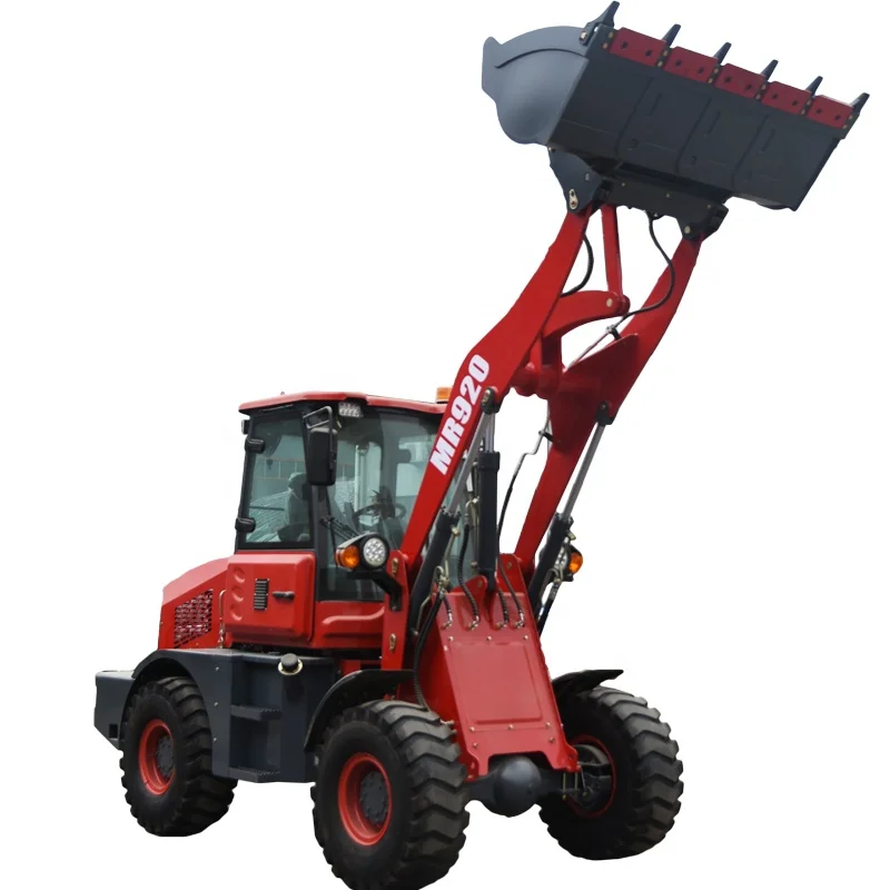 78hp Wheeled Diesel Wheel Mini-Loader Payloaders in Hot Sales