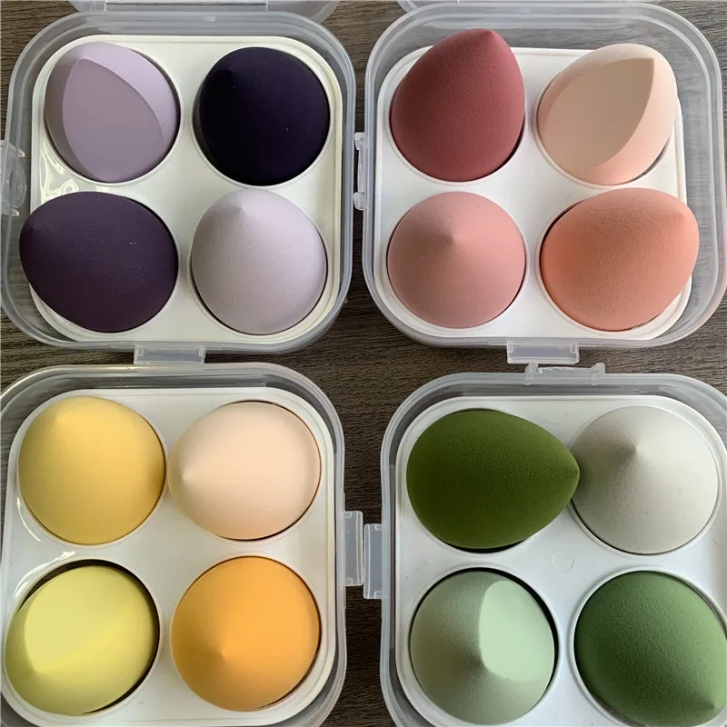 Shop Our Popular 4pcs/box Beauty Sponges Set for Makeup Blending