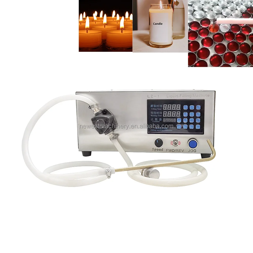 Candle Filler White Oil and Wax Filler Small Liquid Filling Machine