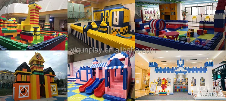 Indoor Amusement Park Epp Foam Kids Building Blocks & Model Building ...