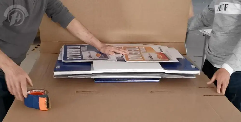 Custom Pos Corrugated Floor Paper Exhibidor Product Retail Store Carton ...