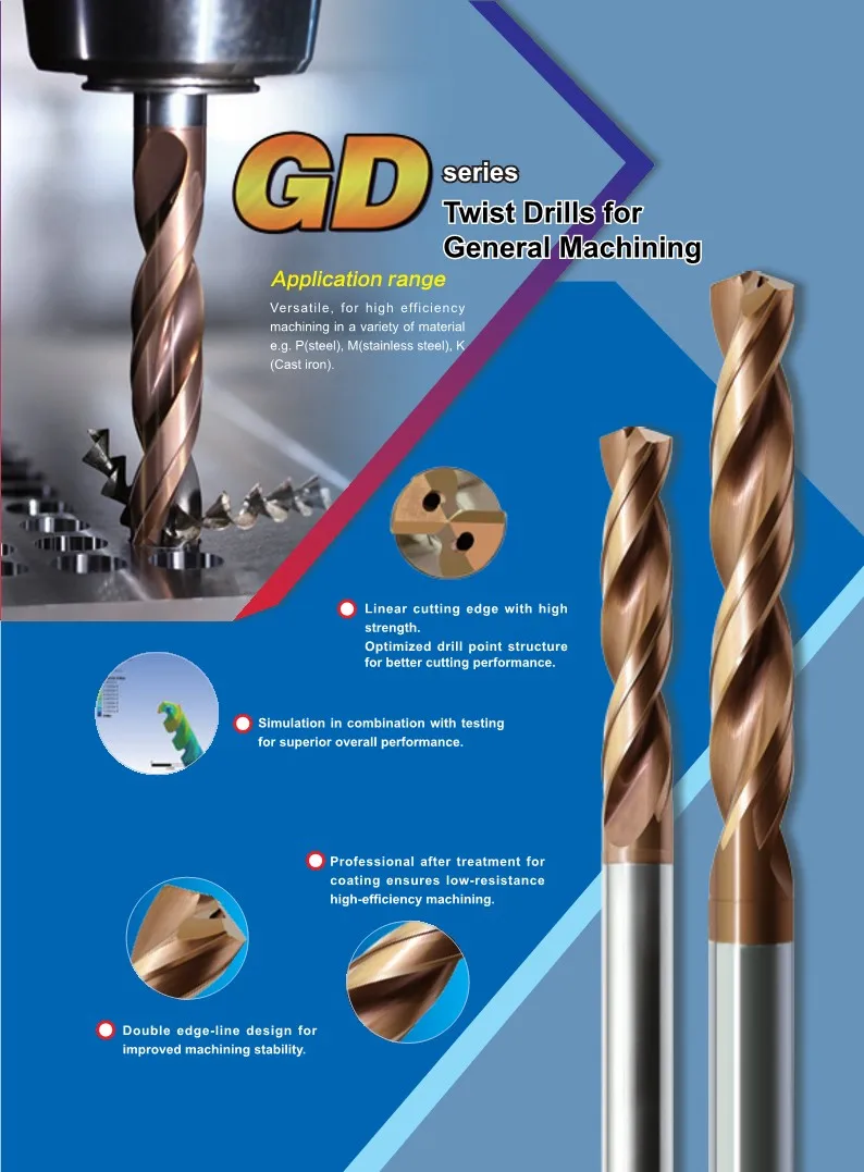 ZCC.CT GD05-0680 Twist Drill HSS Drill Bit for Metal Drilling| Alibaba.com