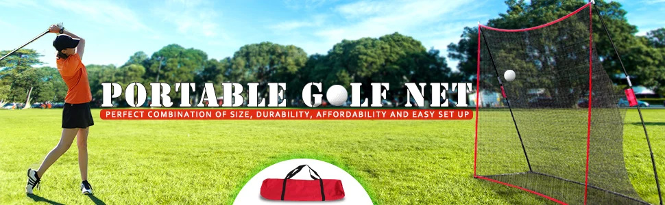 GN10B Golf Practice Net - Durable, Portable, and Customizable