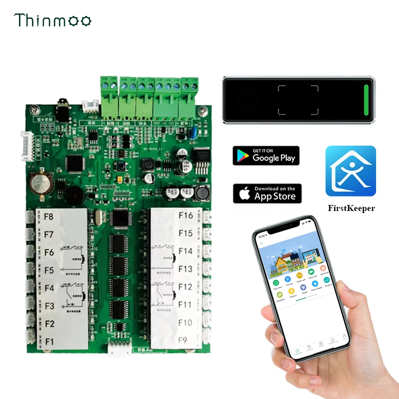 Thinmoo M230 IC card Reader lift control panel RS485 interface TCP/IP/RFID rfid access control ...