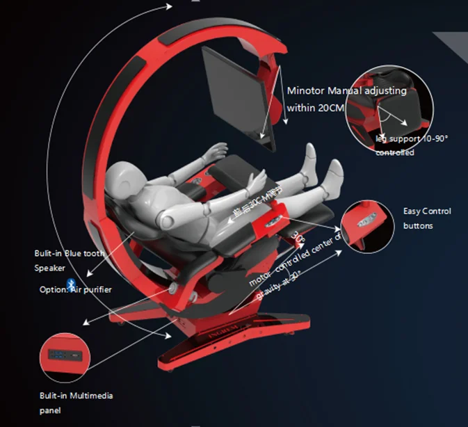 INGREM T7 Coding Pod - Ergonomic Gaming Chair with RGB