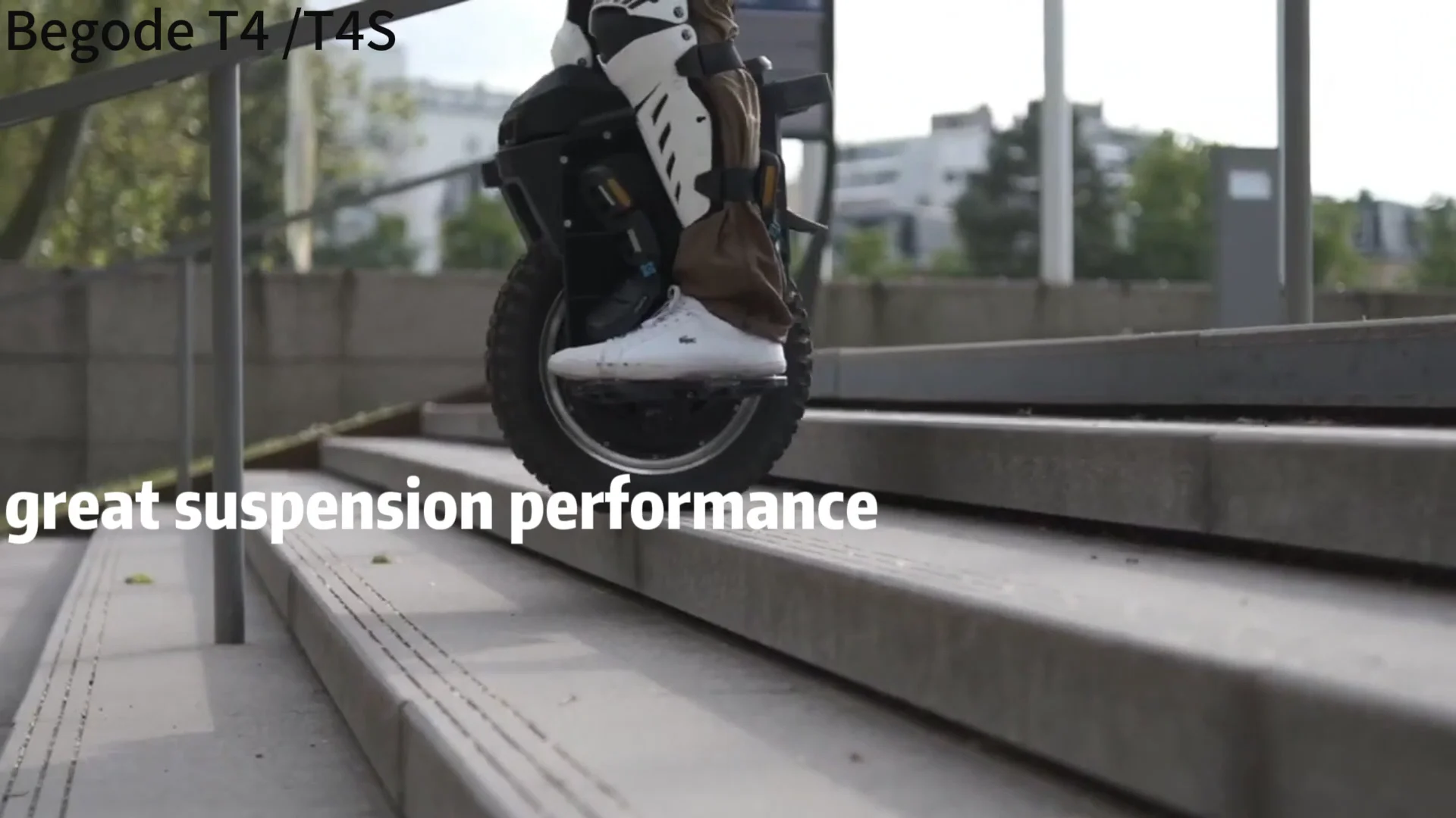 17 Inch Wheel Electric Unicycle Begode T4 Pro Electric Unicycle - Buy ...