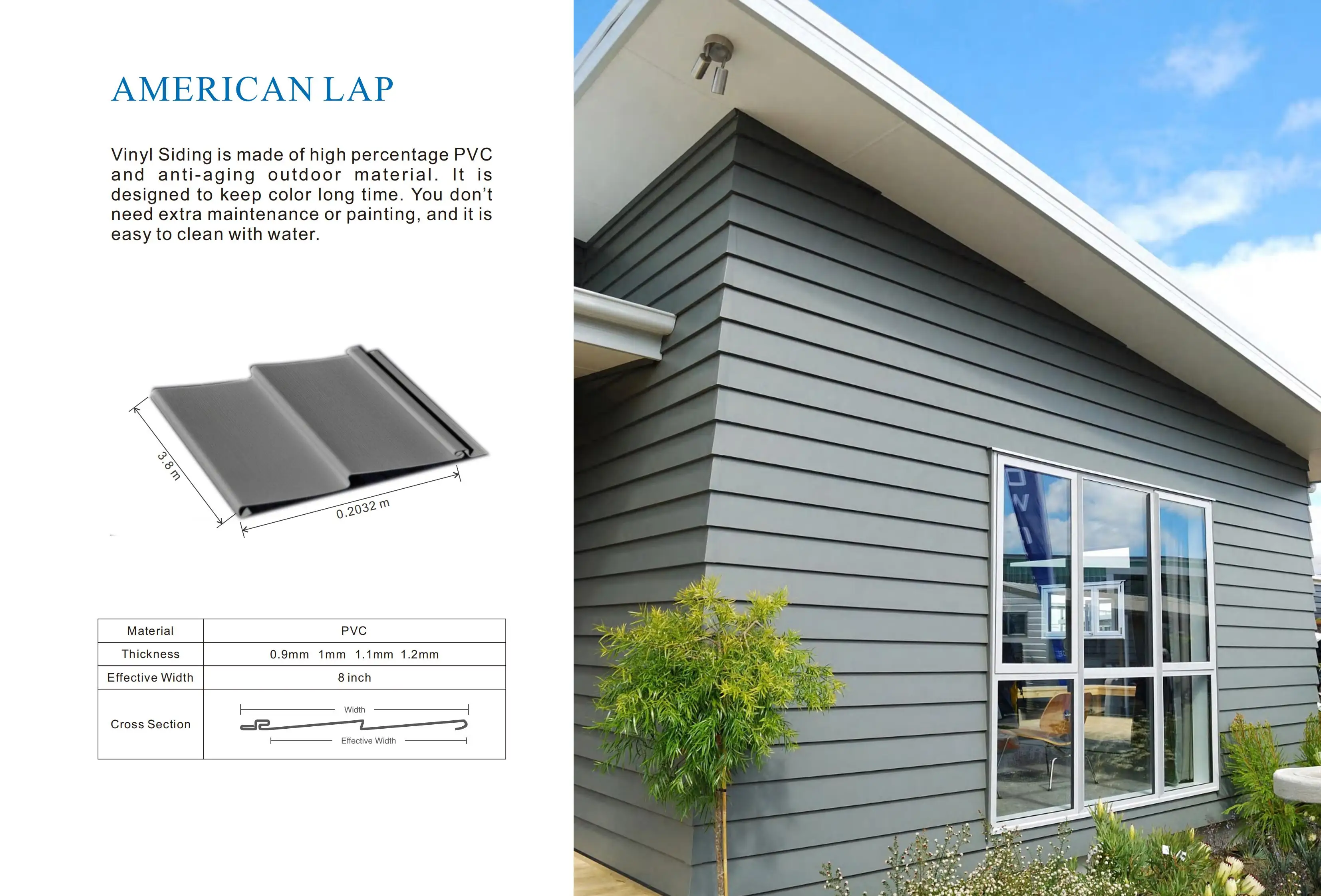 Pvc Inner Corner Profile Pvc Vinyl Siding Accessory - Buy Pvc Vinyl ...