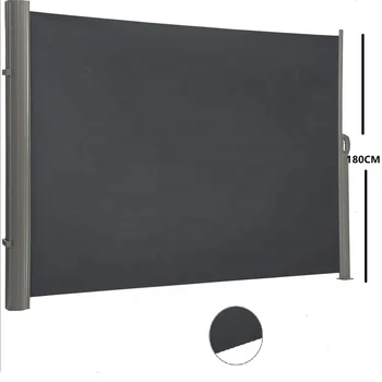 Aluminum Retractable Patio Side Screen Side Shade Awning For Outside ...