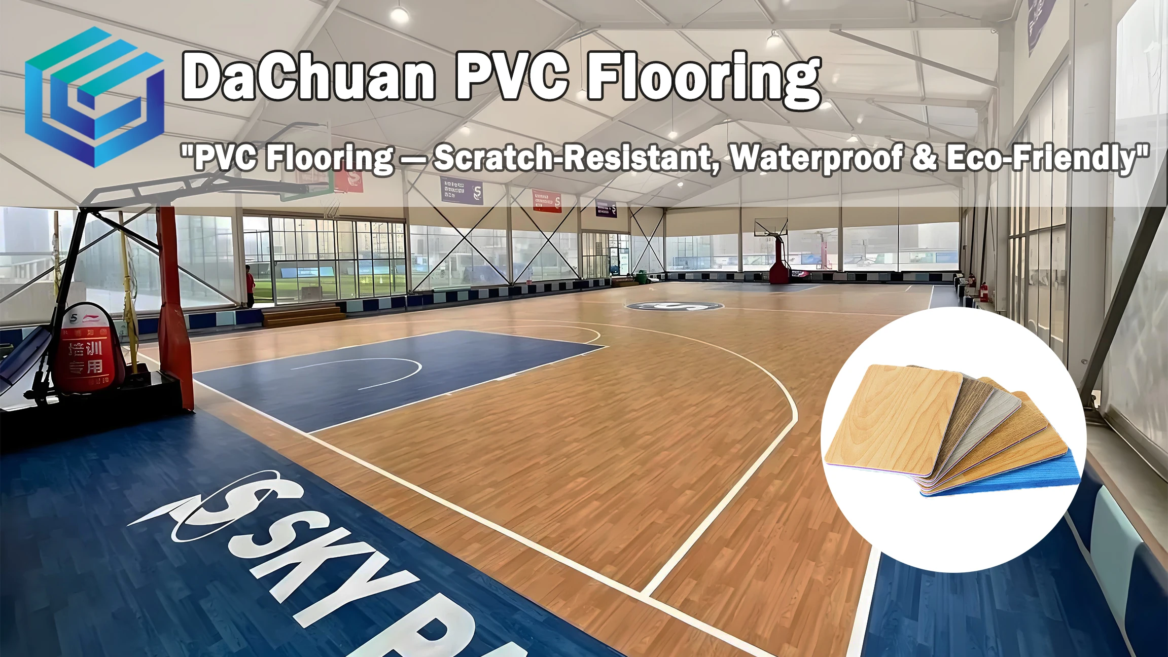 Super Basketball Surface Sports Flooring Custom Pvc Sports Flooring ...