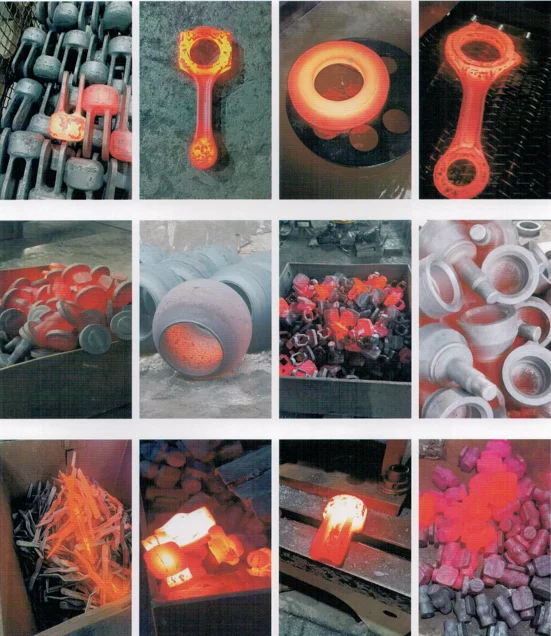 Multi Stage Hot Forging Gear Blank Line 600T with Induction Heating for ...