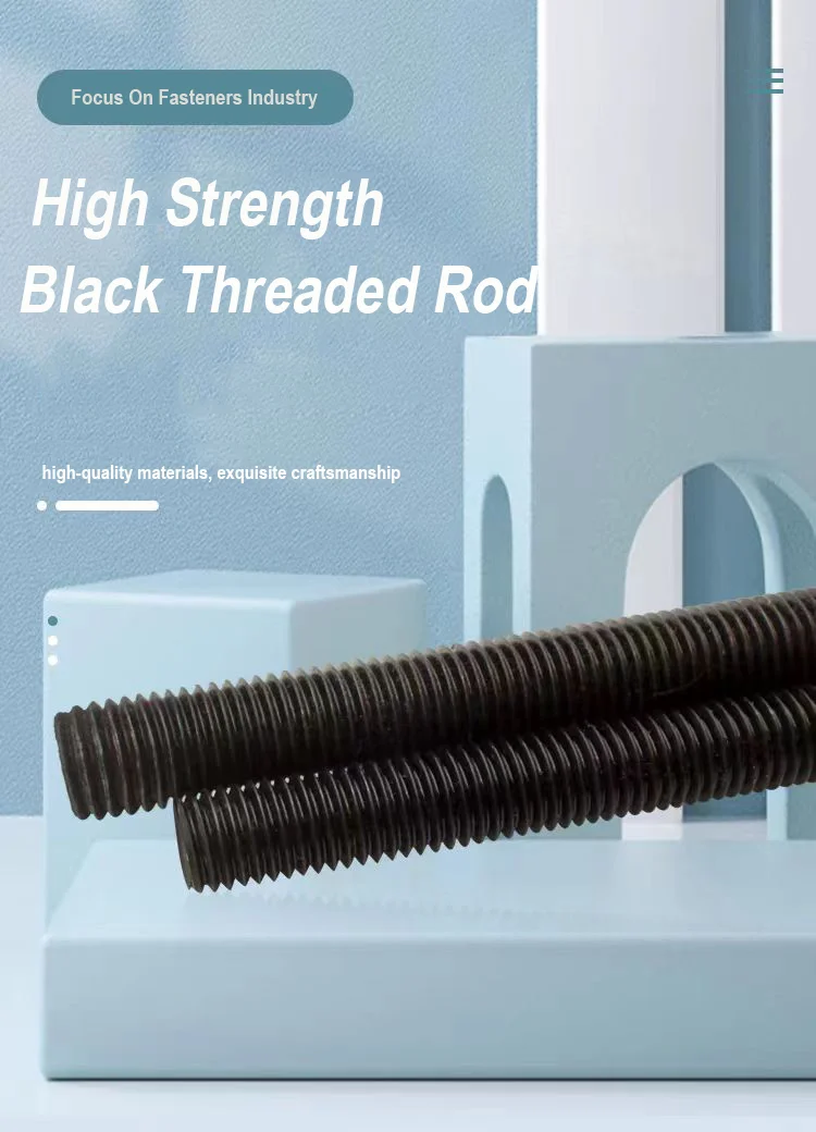 Hot Selling Threaded Rod M10 Double End Zinc Plated All Threaded Rod ...