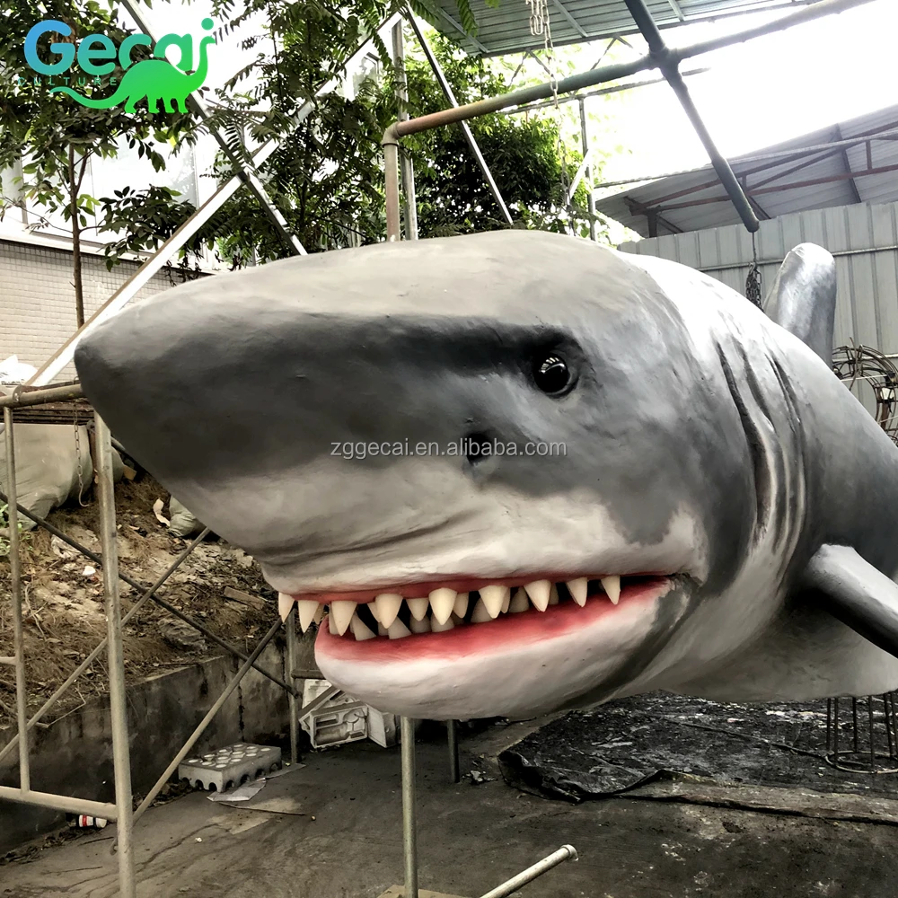 Gecai Life Size Animatronic Stuffed Animals - Realistic Robot Shark ...