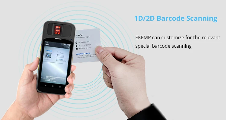 Ekemp Fbi-certified H5 Biometric Handheld Terminal For Multi-modal ...