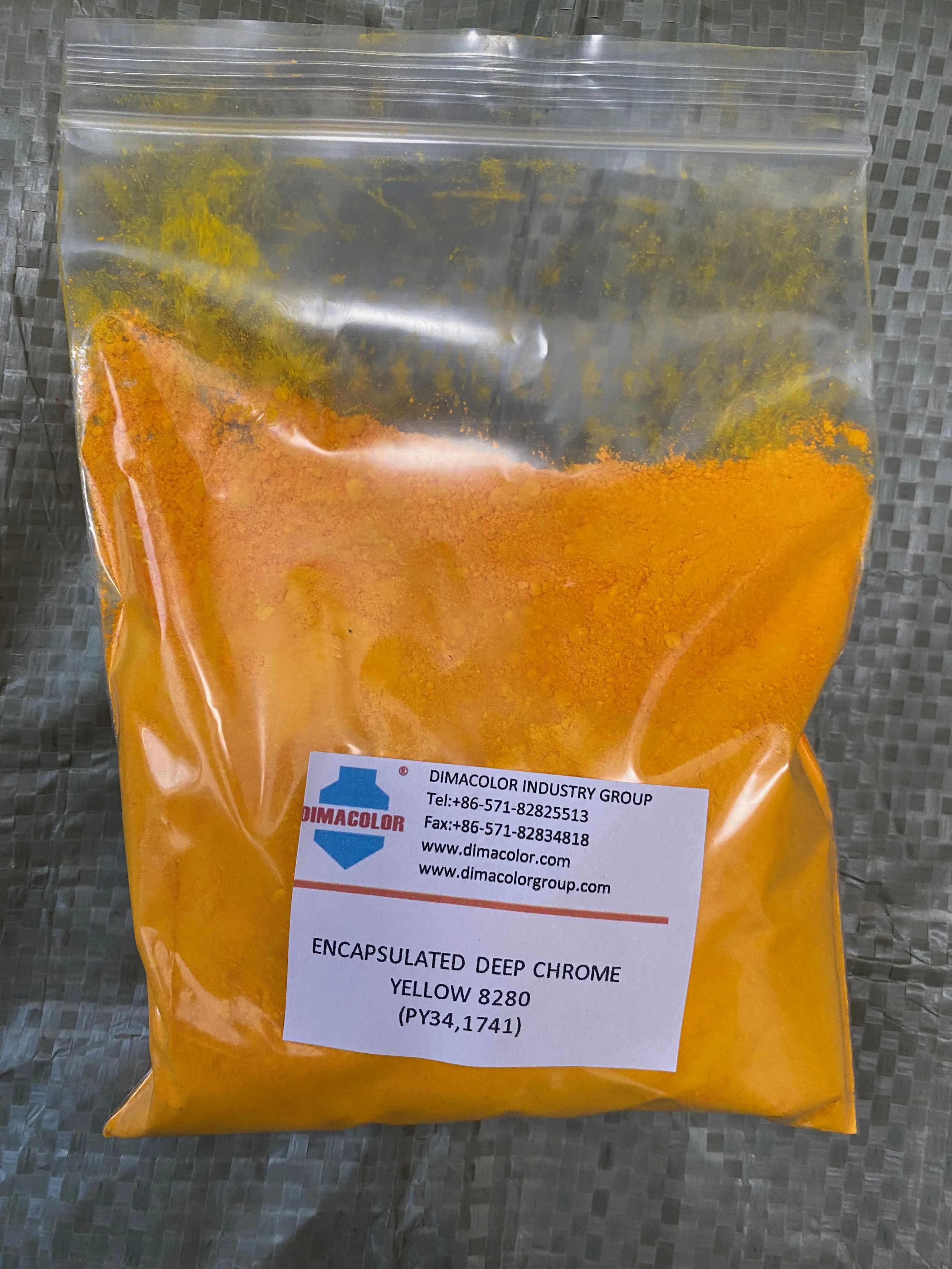 Chromium Yellow Pigment - Deep Lead Chrome Yellow 8280