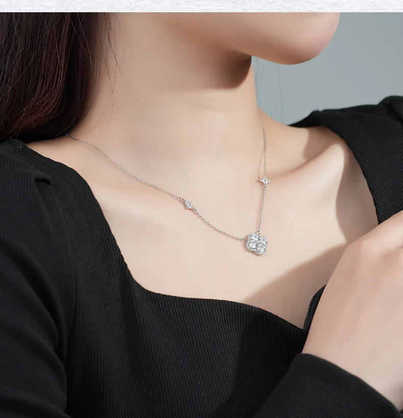 Vana Fine Jewellery S925 Lucky Four-leaf Clover Jewlery Bijoux Women 18k Gold Plated 925 ...