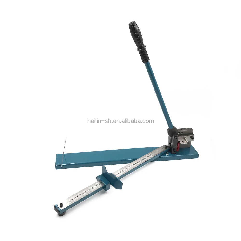 Manual Din Rail Cutter Tools Bench Top DC-35SA Al Trunking Cutting Machine