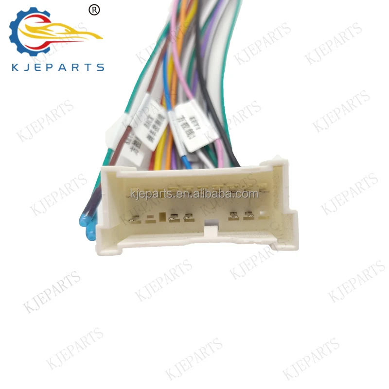 Car Android Player 16 Pin Adapter Radio Automotive Complete Power ...