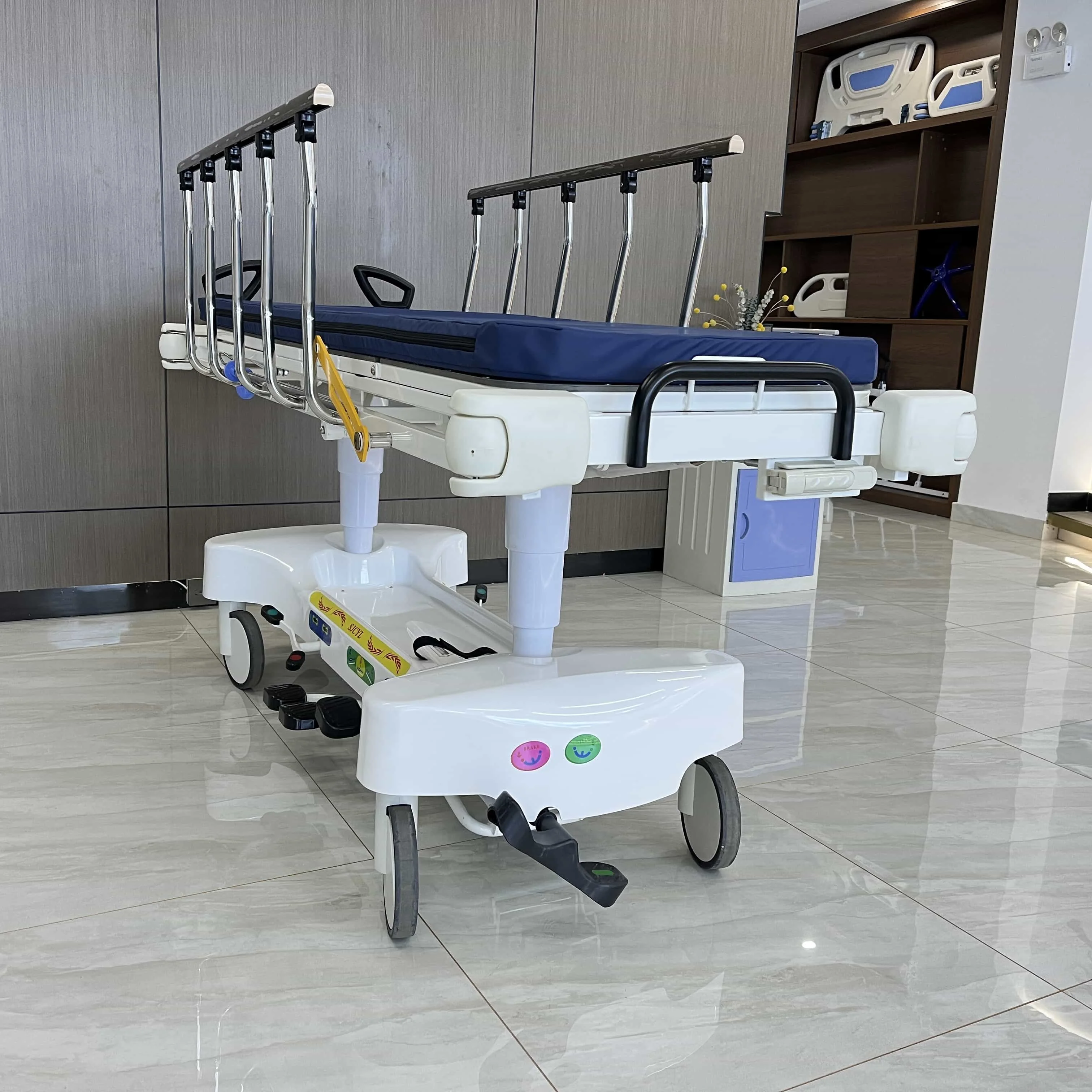 Professional Hospital Hydraulic Patient Stretcher Bed Professional ...