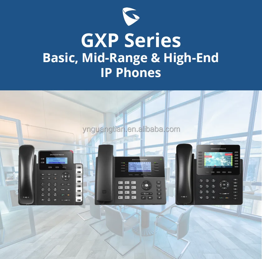 Grandstream IP PHONE Color screen telephone Multi-line High Performance IP Phone Grandstream ...