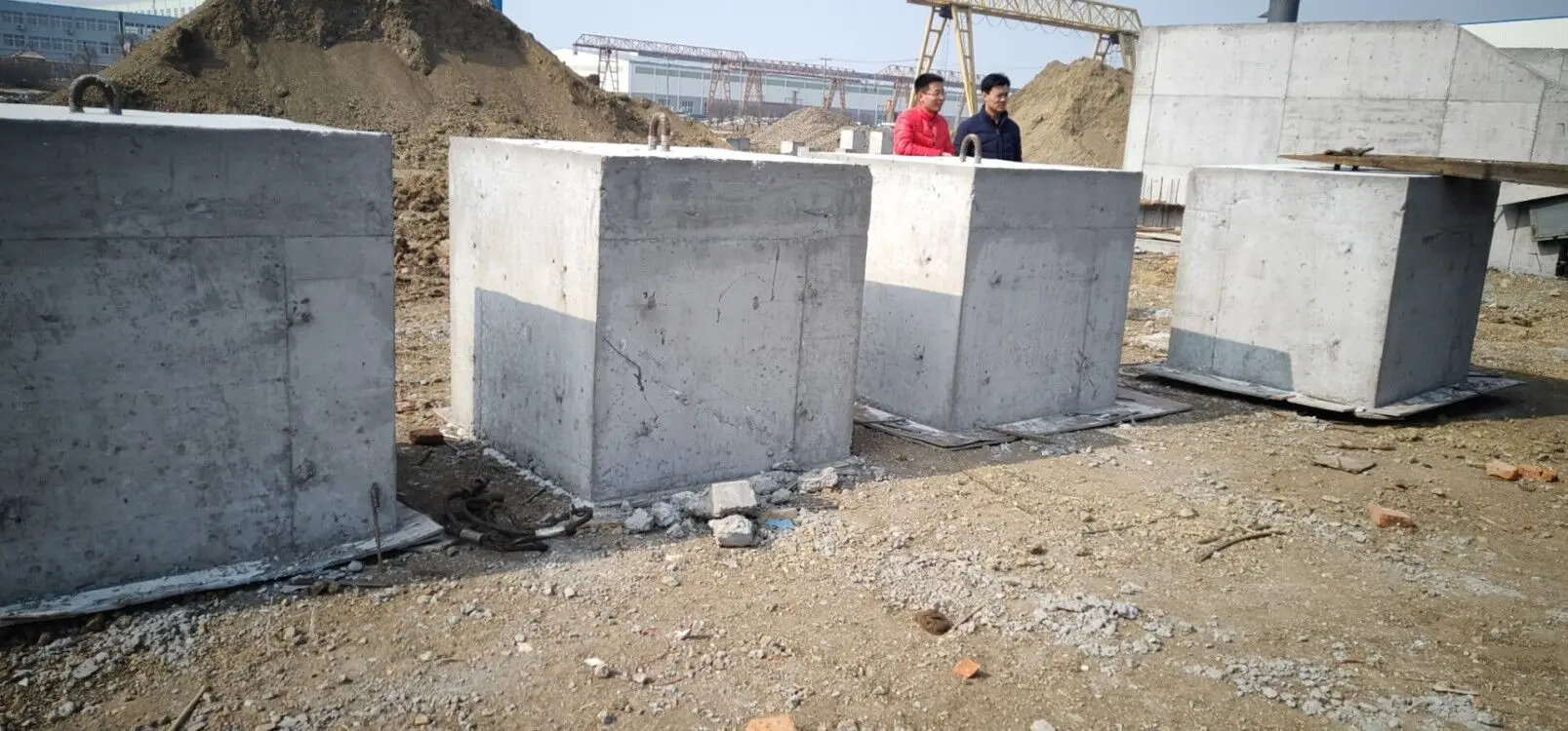 Concrete or Cast Iron Mooring Sinker Clump - Durable Weight