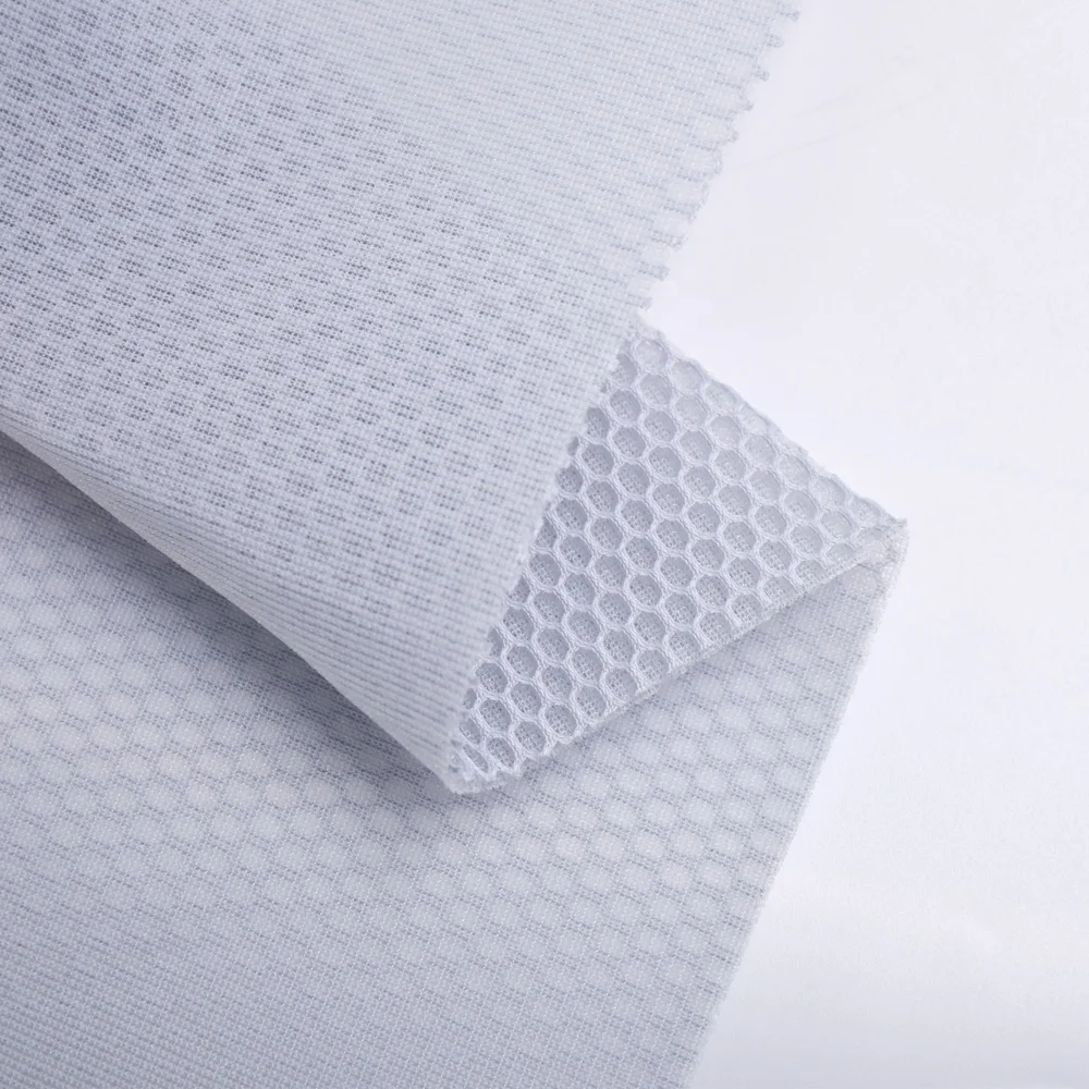 Textile Sandwich 3d Air Spacer Mesh Fabric 100% Polyester Warp Knitted ...