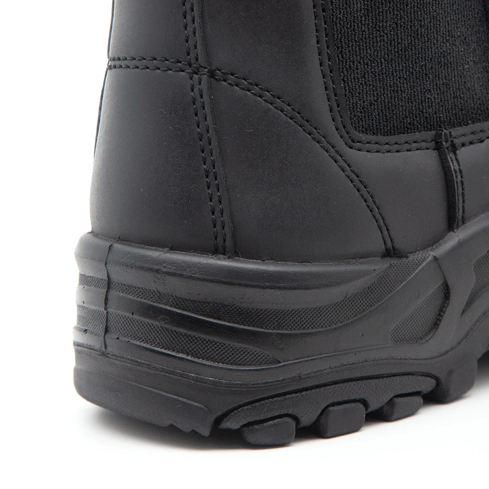 In Stock Ce Steel Safety Toe Anti-smash Anti-static Lip On Safety Boots ...