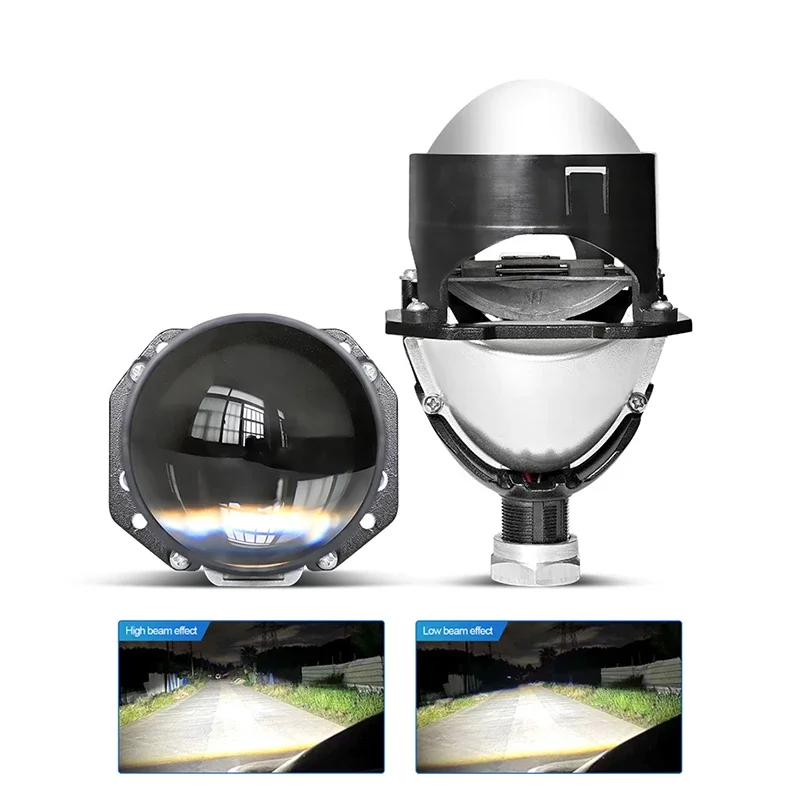 12V 2.5 Inch Bi LED Projector Lens LED Headlight Projector Fog Lights ...