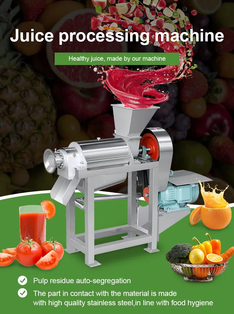 Small Juicer Make Pineapple Press Tomato Mango Extract Pulp Pulper ...