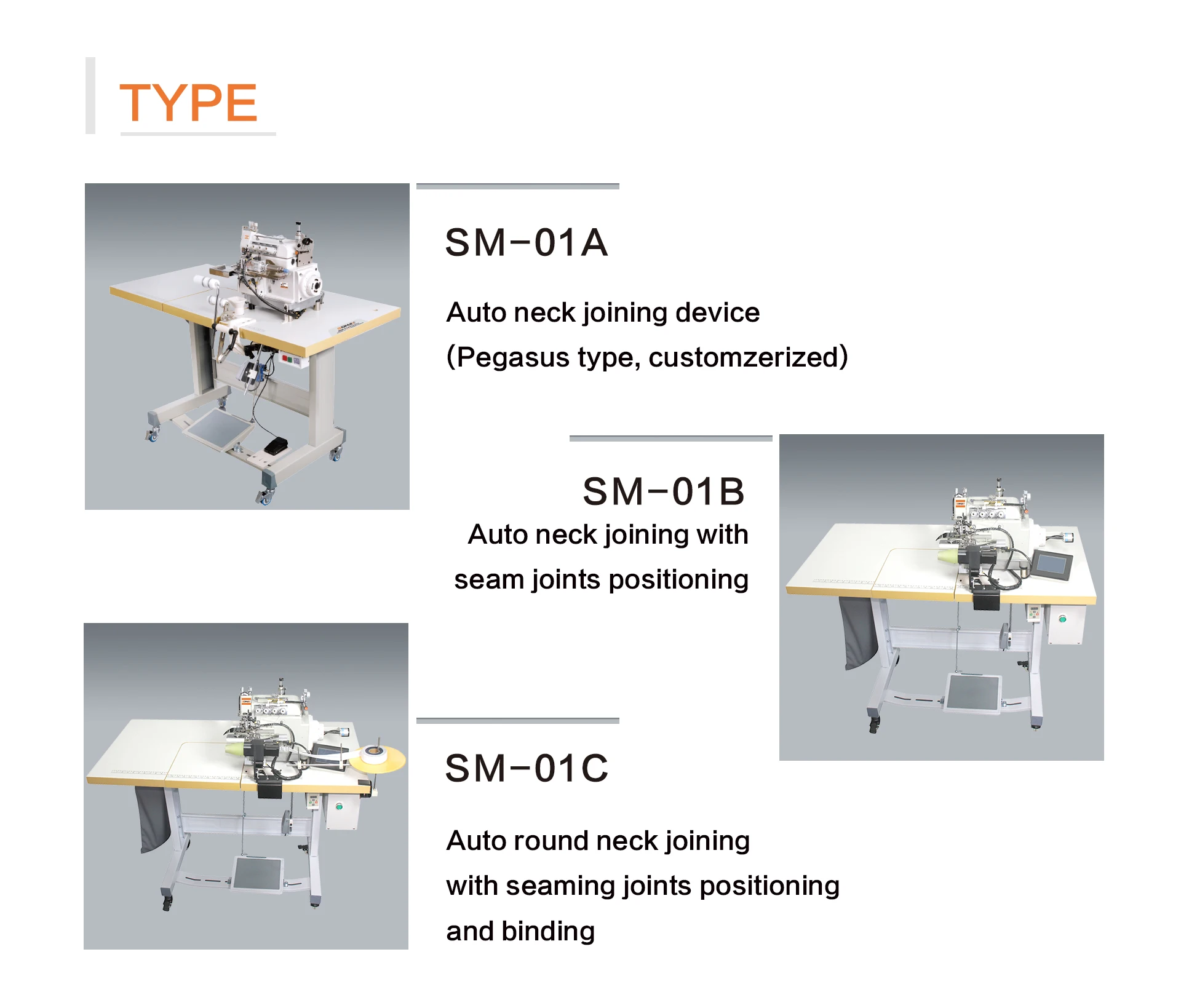 Somax Sm-01b Auto Knits Neck Joining Sewing Machine Used Industrial ...