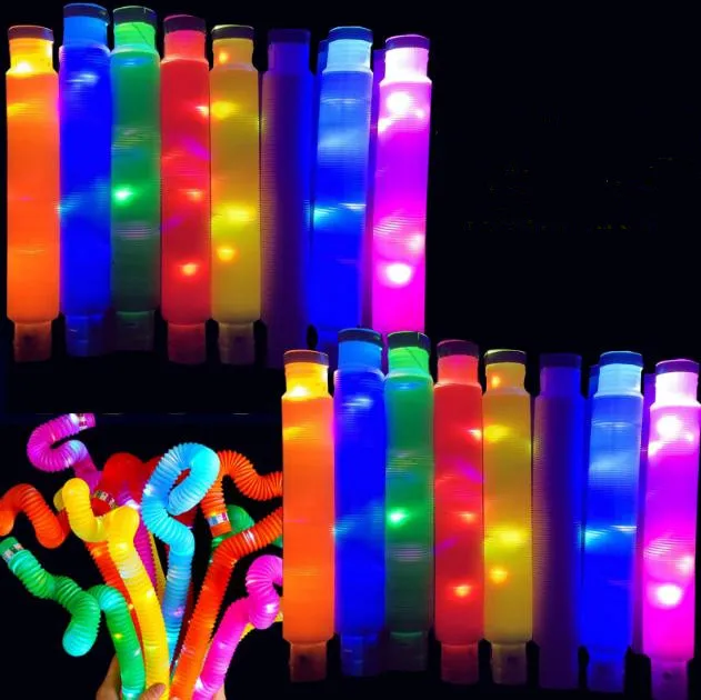 2023 Hot Sell Diy Rainbow Led Pop Tube Anti-pressure Wholesale Pop Up ...