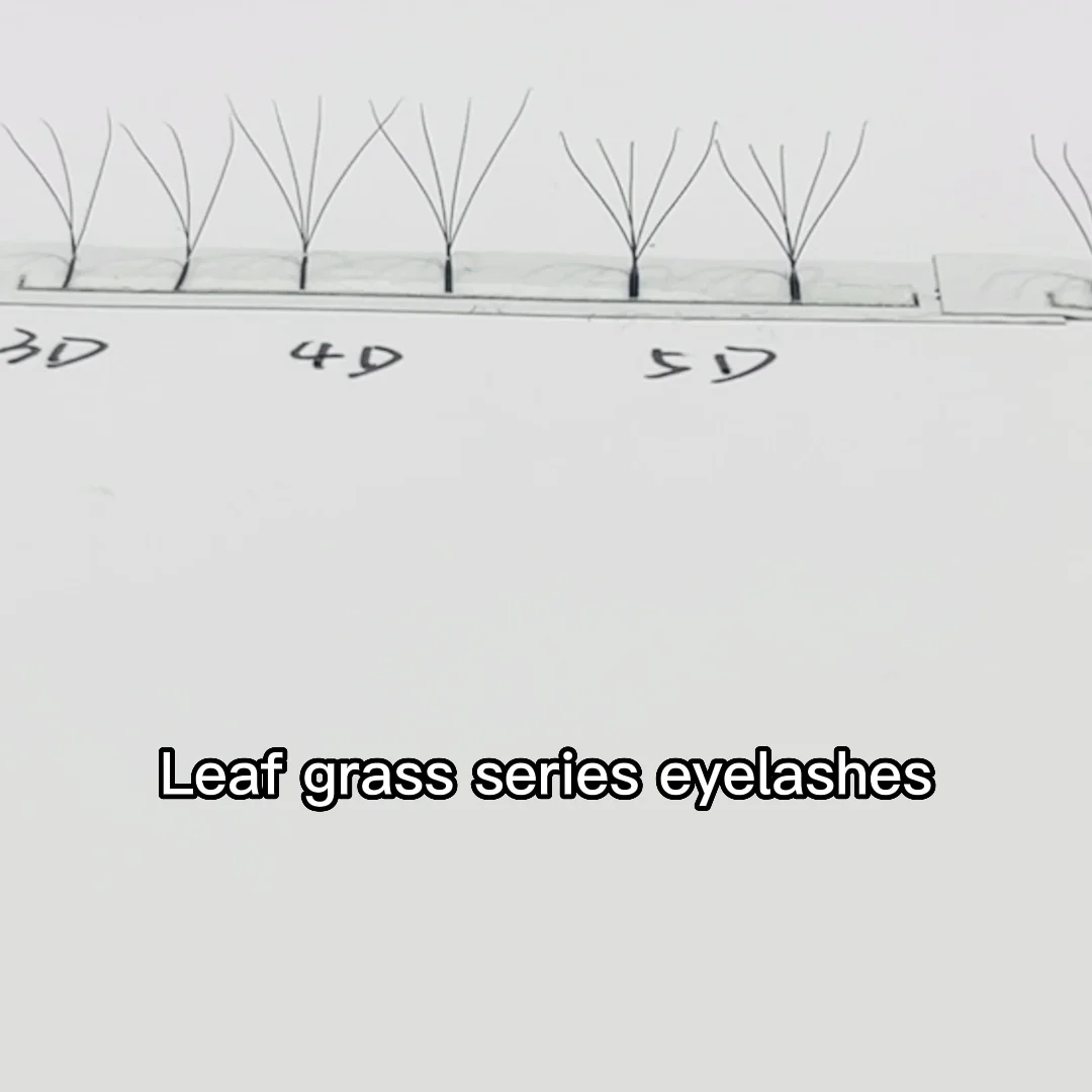 High Quality Custom Mixed Length Individual Yy 5d W Shape Lash ...