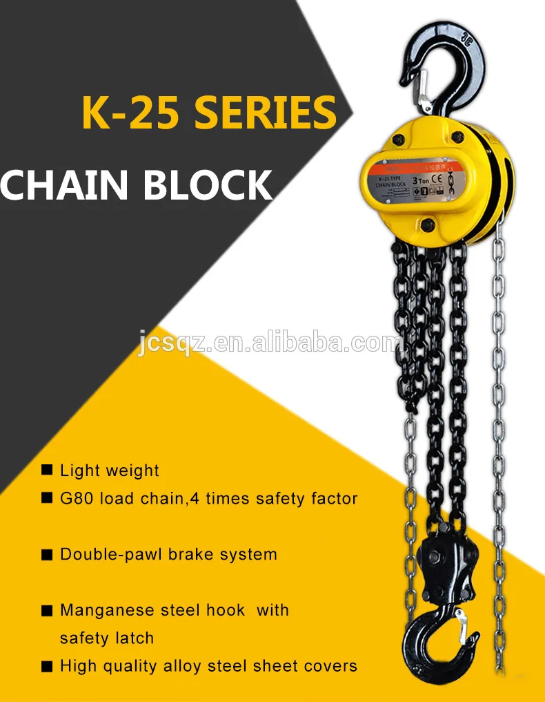 Manual Chain Block Hoist 10t - Efficient Lifting Solutions
