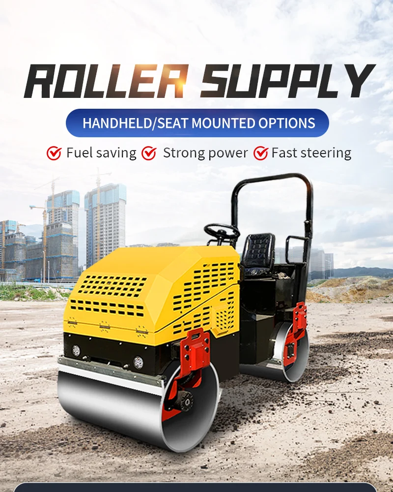 Small Planting Turf Compactor Ditch Backfill Compactor Single Steel ...