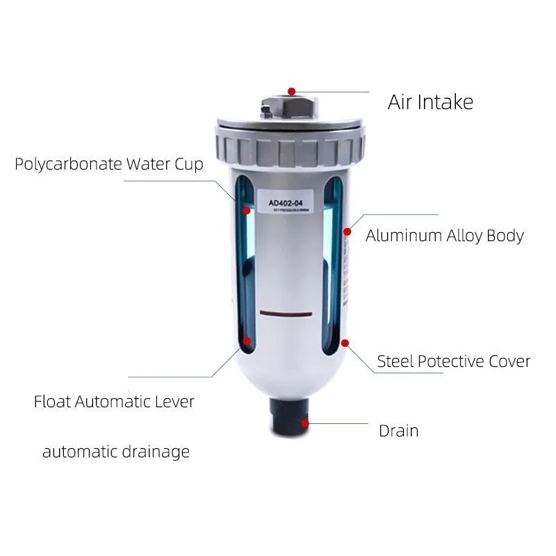 Automatic Drain Valve Spherical Drain Condensate Filter Drain Float ...