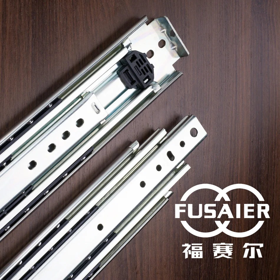 Large Tool Box Drawer Guiding Slide Runner Cabinet Telescopic ...