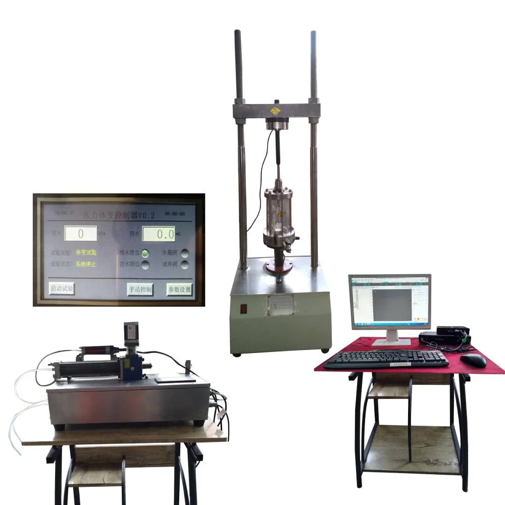 C002 Soil Stress-strain Controlled Shear Permeated Triaxial Test ...